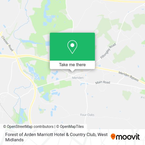 How to Get to Forest of Arden Marriott Hotel & Country Club in Meriden ...
