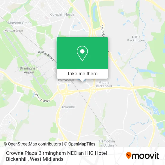 How to Get to Crowne Plaza Birmingham NEC an IHG Hotel Bickenhill by ...