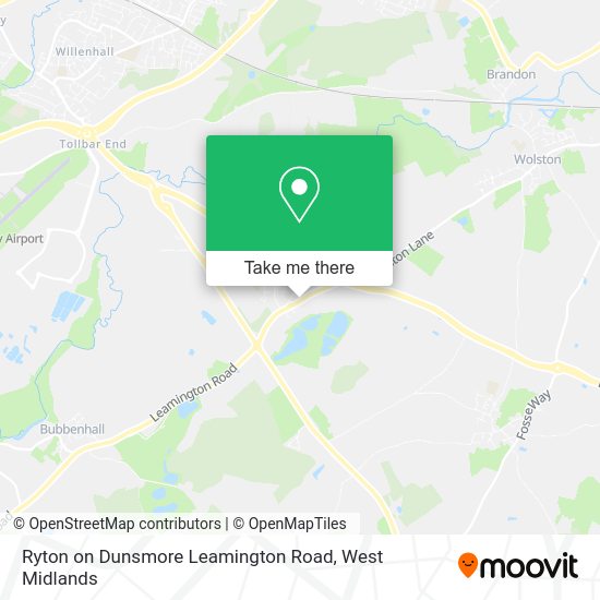How to Get to Ryton on Dunsmore Leamington Road by Bus or Train?