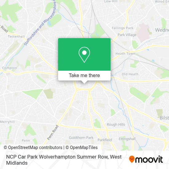 How to Get to NCP Car Park Wolverhampton Summer Row in St. Peter's by ...