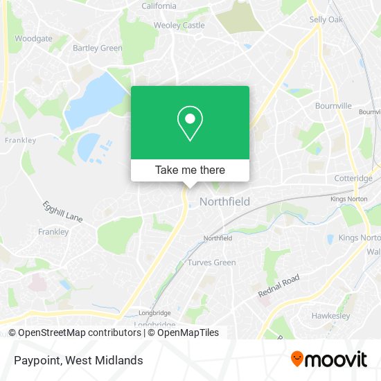 How to get to Paypoint in Allens Cross by Bus or Train?