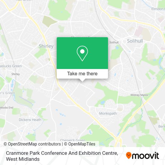 How to get to Cranmore Park Conference And Exhibition Centre in Shirley ...