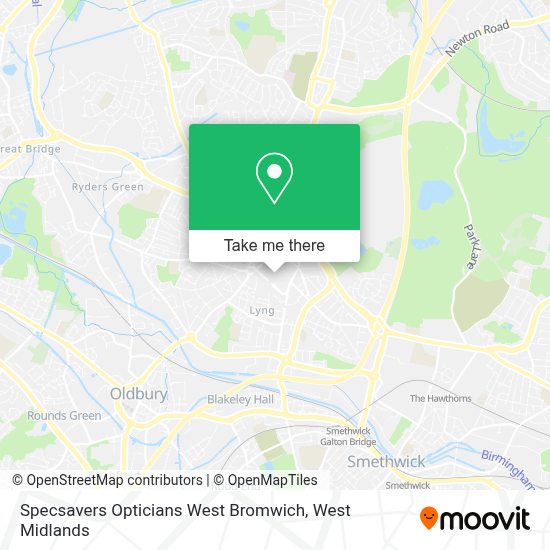 How to Get to Specsavers Opticians West Bromwich in West Bromwich ...