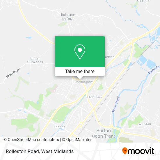 How to Get to Rolleston Road in West Midlands by Bus?