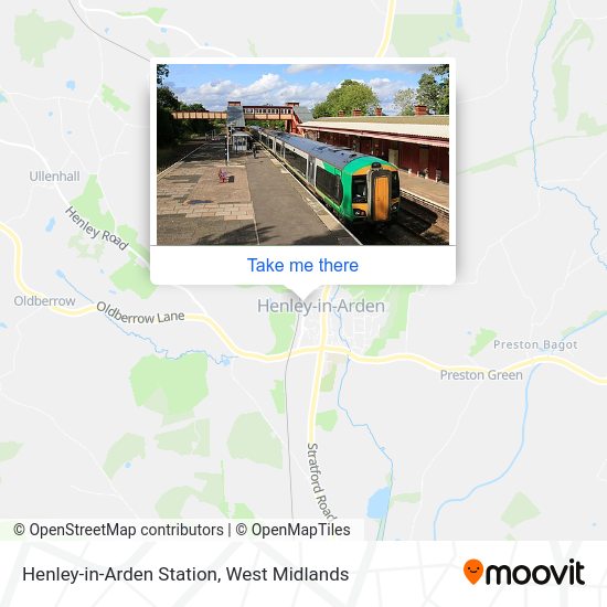 How to Get to Henley-in-Arden Station in Henley-In-Arden by Bus or Train?