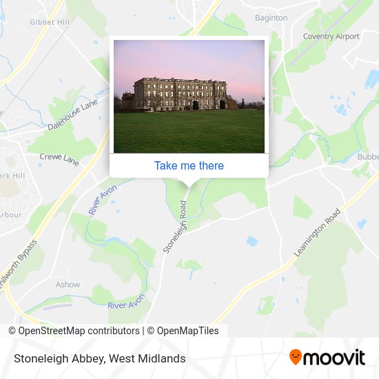 How to Get to Stoneleigh Abbey in Cubbington & Leek Wootton by Bus or ...