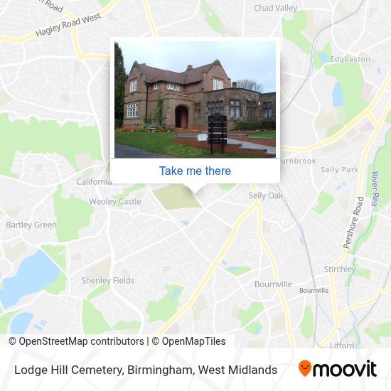 How to Get to Lodge Hill Cemetery, Birmingham in Weoley & Selly Oak by ...