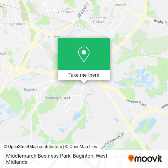 How to Get to Middlemarch Business Park, Baginton in Cubbington & Leek ...