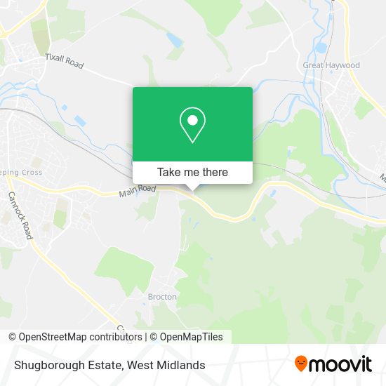 How to Get to Shugborough Estate in Milford by Bus or Train?
