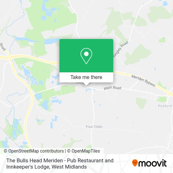 How to get to The Bulls Head Meriden - Pub Restaurant and Innkeeper's ...