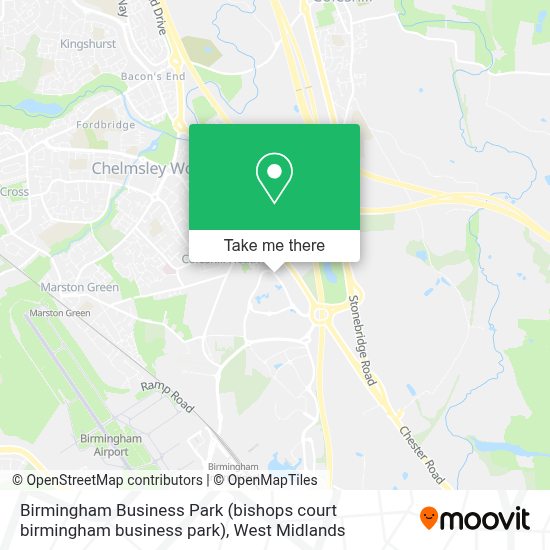 How to get to Birmingham Business Park (bishops court birmingham ...