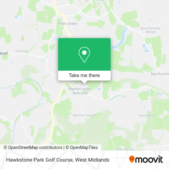 How to Get to Hawkstone Park Golf Course in Hodnet Ed by Bus?