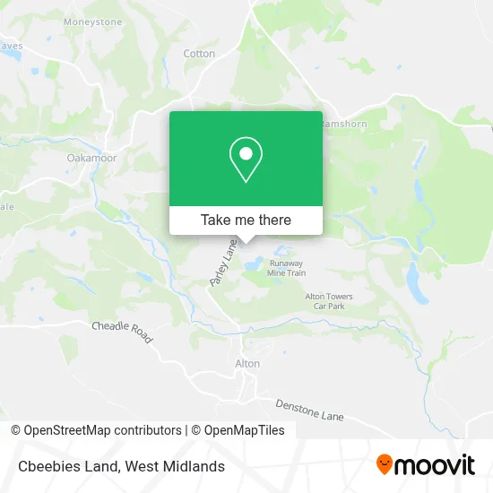 How to Get to Cbeebies Land in Alton by Bus?
