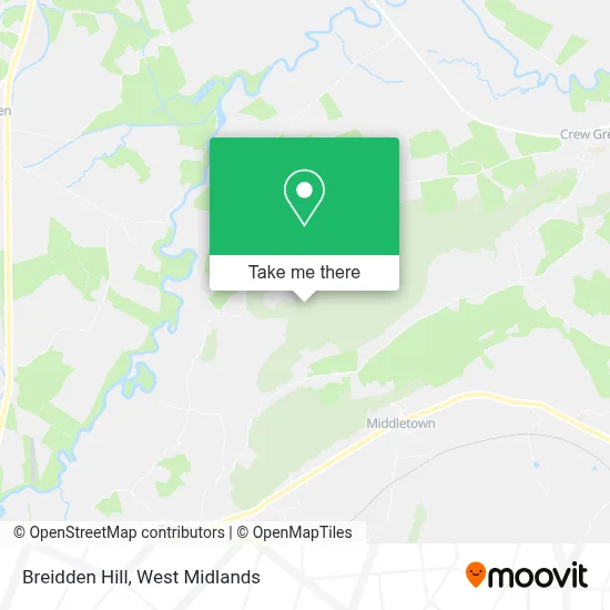 How to Get to Breidden Hill in Shropshire by Bus?