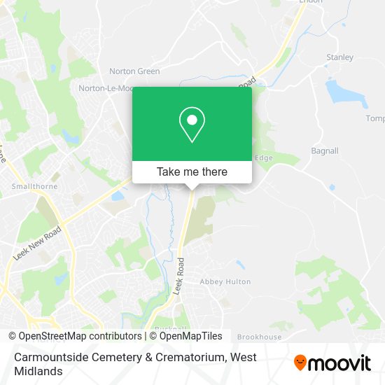 How to Get to Carmountside Cemetery & Crematorium in Baddeley, Milton ...