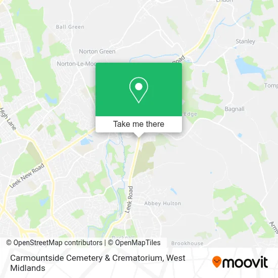 How to Get to Carmountside Cemetery & Crematorium in Baddeley, Milton ...