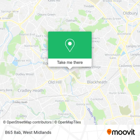 How to Get to B65 8ab in Rowley by Bus or Train?