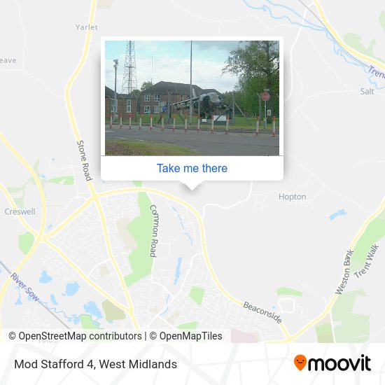 How to Get to Mod Stafford 4 in Milwich by Bus or Train?
