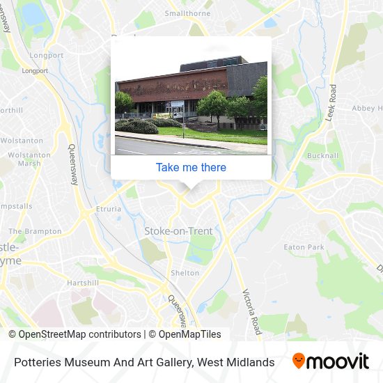 How to Get to Potteries Museum And Art Gallery in Etruria And Hanley by ...