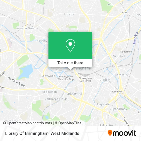 How to Get to Library Of Birmingham in Ladywood by Bus, Train or Light ...