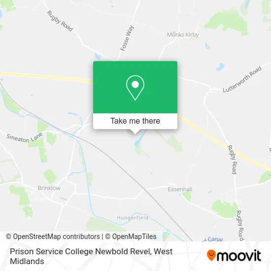 How to Get to Prison Service College Newbold Revel in Revel And Binley ...