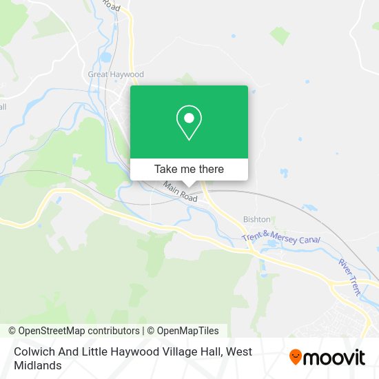 How to get to Colwich And Little Haywood Village Hall in Haywood ...