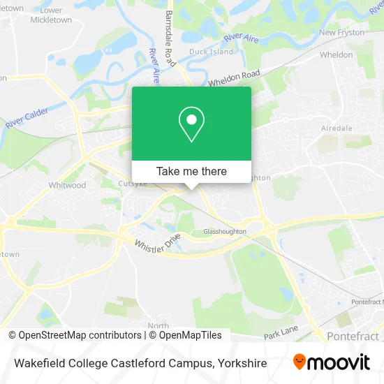 How to Get to Wakefield College Castleford Campus in Pontefract by Bus ...