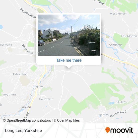 How to Get to Long Lee in Keighley by Bus or Train?