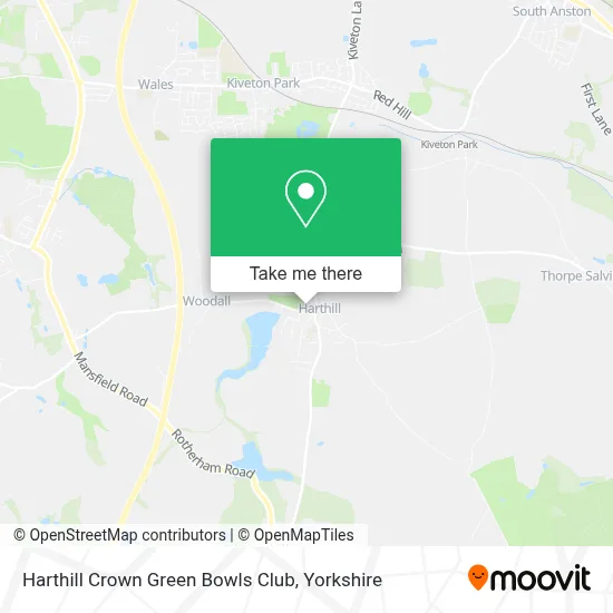 How to Get to Harthill Crown Green Bowls Club in Harthill With Woodall ...