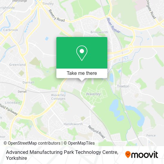 How to Get to Advanced Manufacturing Park Technology Centre in Waverley ...
