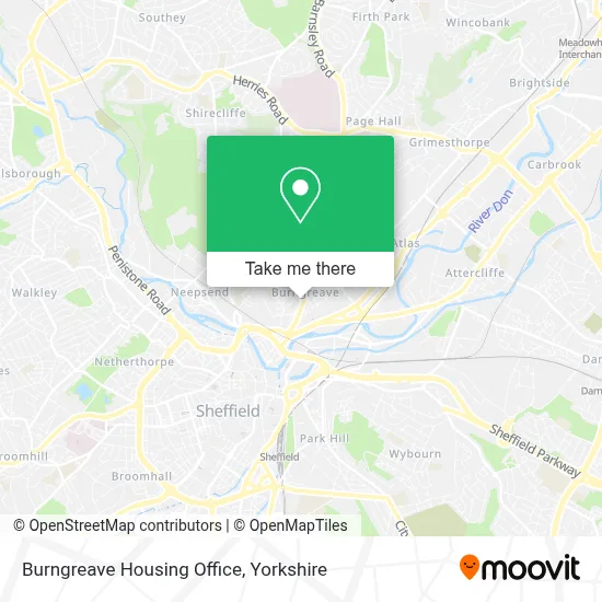 How to Get to Burngreave Housing Office in Sheffield by Bus, Train or ...