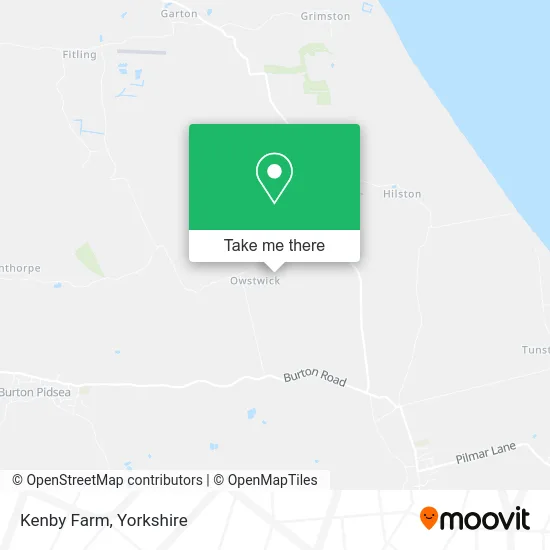 How to Get to Kenby Farm in Roos by Bus?