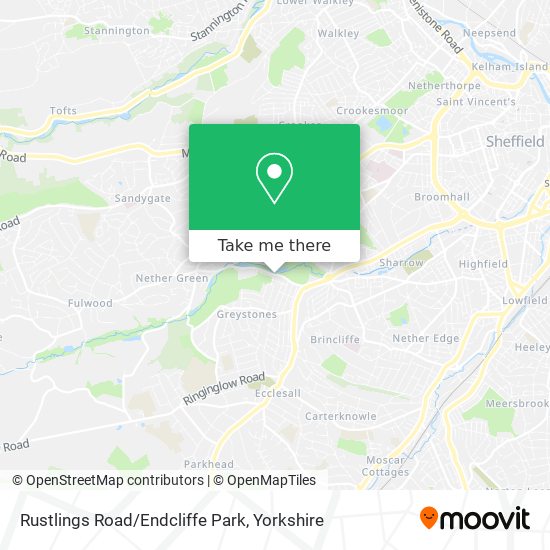 How to get to Rustlings Road/Endcliffe Park in Sheffield by bus, light ...