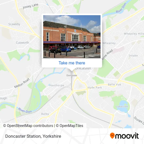 How to Get to Doncaster Station by Bus or Train?