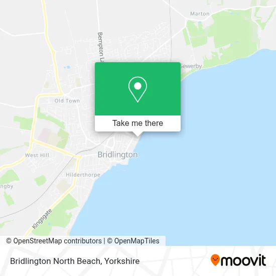 How to Get to Bridlington North Beach by Bus or Train?