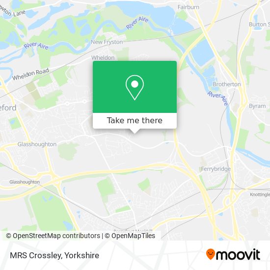 How to get to MRS Crossley in Pontefract by Bus?