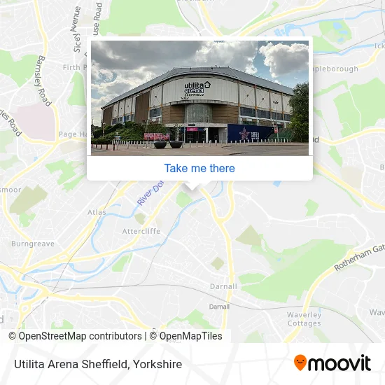 How to Get to Utilita Arena Sheffield by Bus, Light Rail or Train?