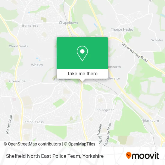 How to Get to Sheffield North East Police Team in Ecclesfield by Bus or ...