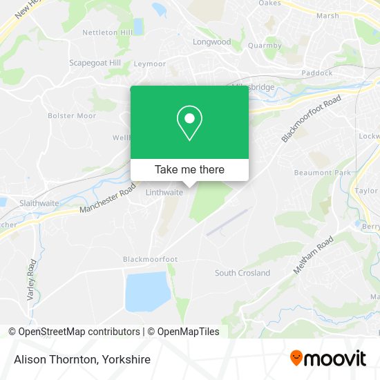 How to Get to Alison Thornton in Huddersfield by Bus or Train?