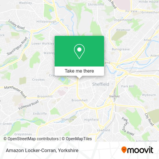 How to get to Amazon Locker-Corran in Sheffield by bus, light rail or ...