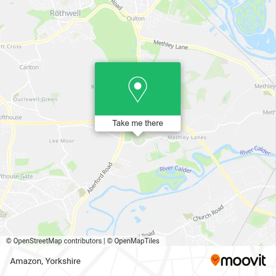 How to Get to Amazon in Wakefield by Bus or Train?
