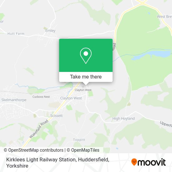 How to Get to Kirklees Light Railway Station, Huddersfield in Denby ...