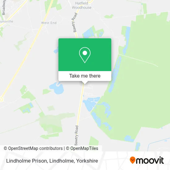How to Get to Lindholme Prison, Lindholme in Hatfield by Bus?