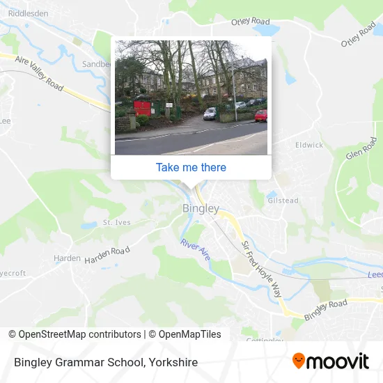 How to Get to Bingley Grammar School by Bus or Train?