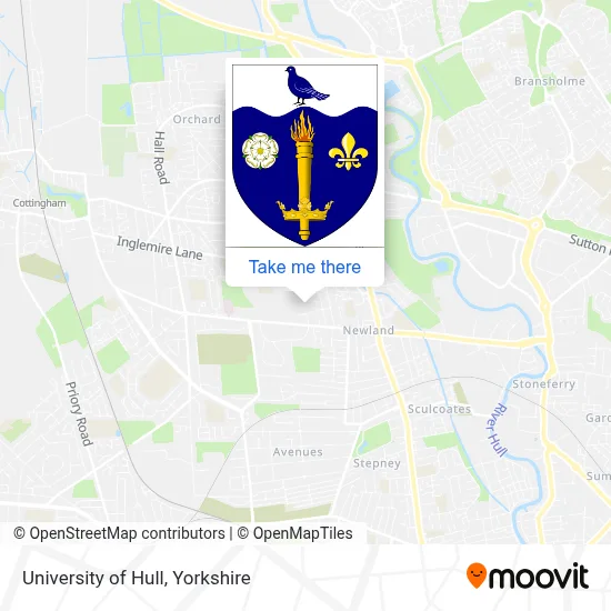 How to Get to University of Hull by Bus?