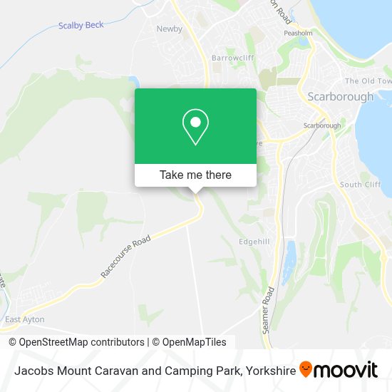 How to get to Jacobs Mount Caravan and Camping Park in Scarborough by bus?