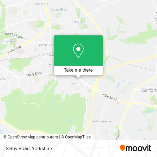 How to Get to Selby Road in Leeds by Bus or Train?