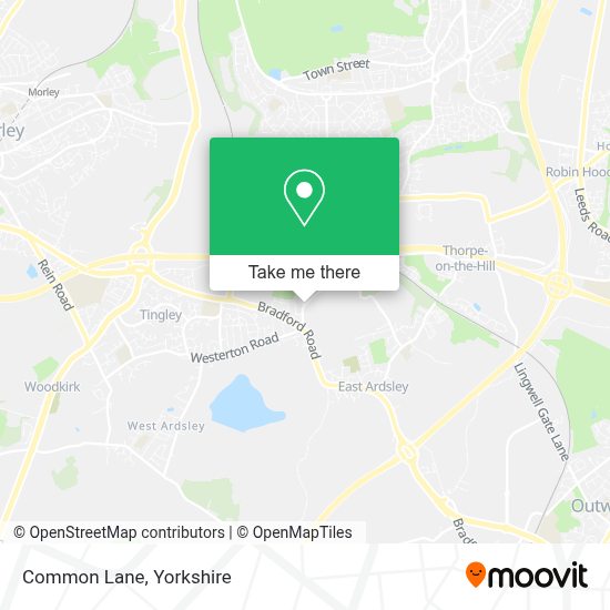 How to Get to Common Lane in Leeds by Bus or Train?