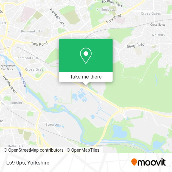 How to Get to Ls9 0ps in Leeds by Bus or Train?
