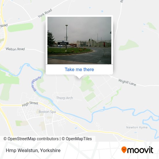 How to Get to Hmp Wealstun in Thorp Arch by Bus?